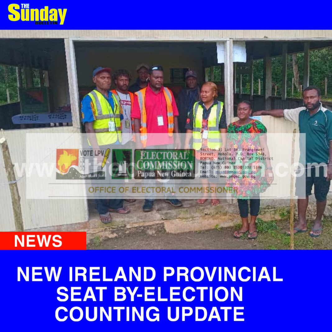 New Ireland Provincial By-Election Counting Update | The PNG Bulletin
