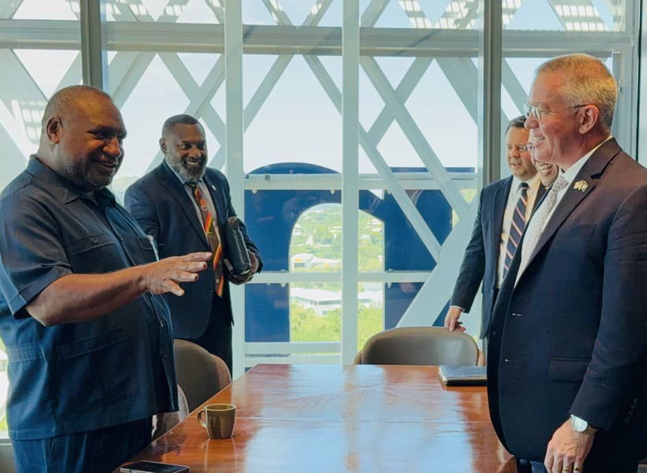 Marape Welcomes US Delegation for Second PNG–US Strategic Partnership ...